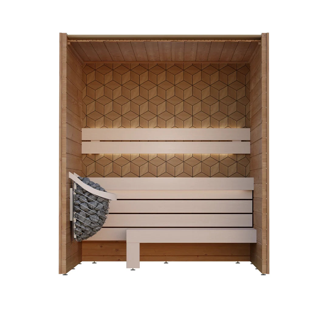 Como 180 Standard | 3 Person Indoor Sauna – Northern Saunas Canada