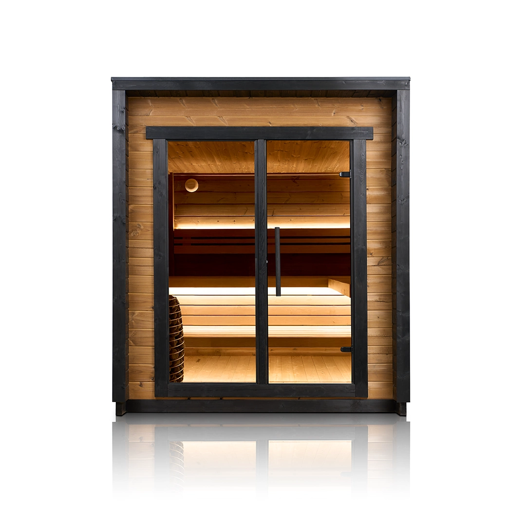 Sierra XXS Outdoor Cabin Sauna For 3 Person – Northern Saunas Canada