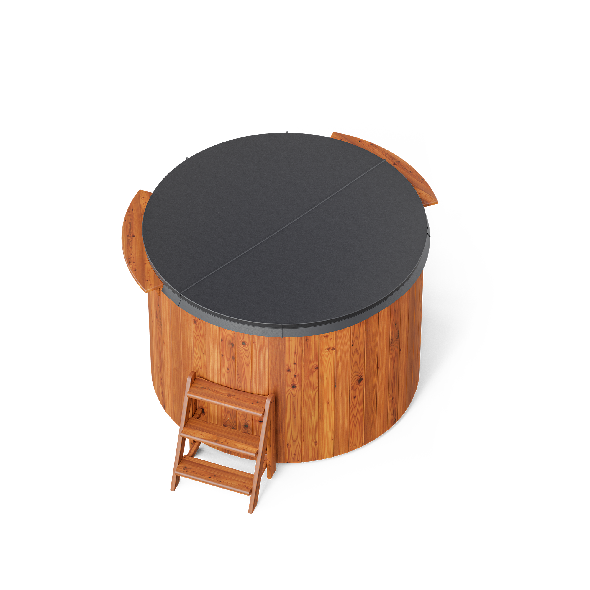 Scandinavian Circular Cold Tub With Water Chiller (2-4 People ...